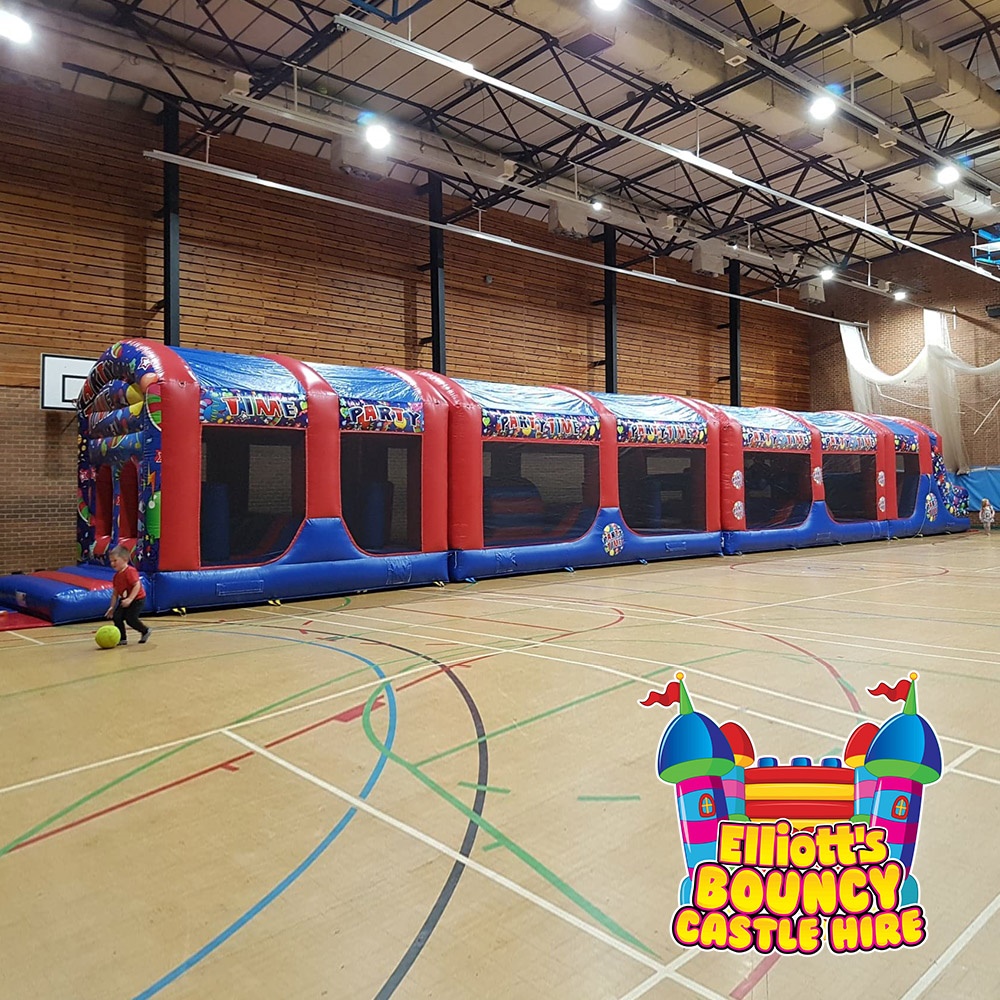Huge Inflatable Assault Course Hire